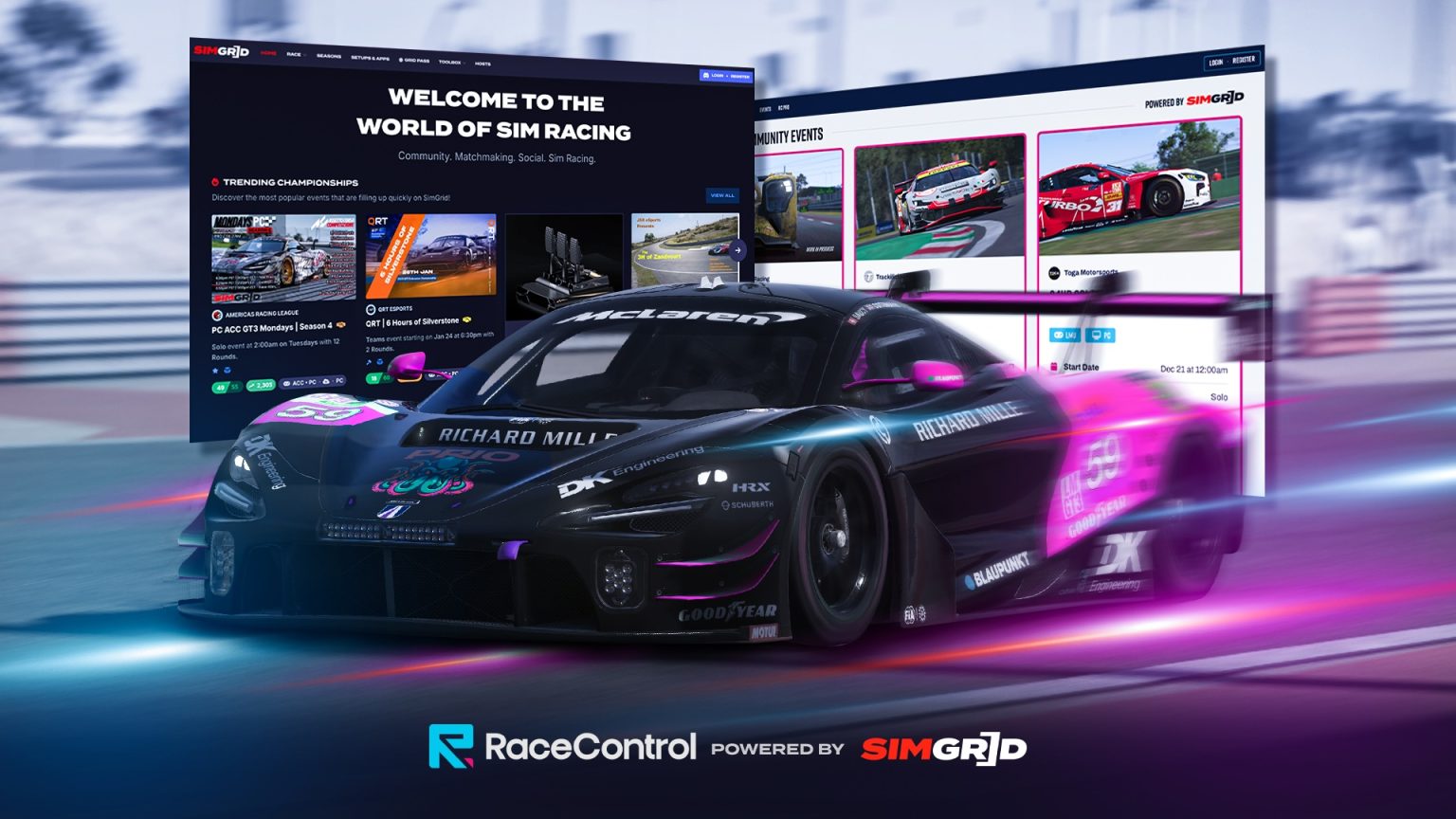 Your Brand New RaceControl.gg For Le Mans Ultimate Powered by SimGrid is Coming on December 10th ...